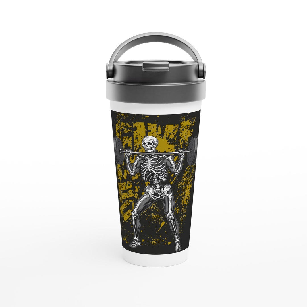 Skeleton Lifter – Deadlift Skeleton Hardcore Gym Design Bottle - Etsy