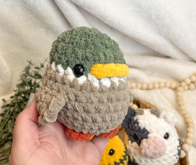 Crochet Farm Animal Set | Farm Stuffed Animals | Farm Animal Toys ...