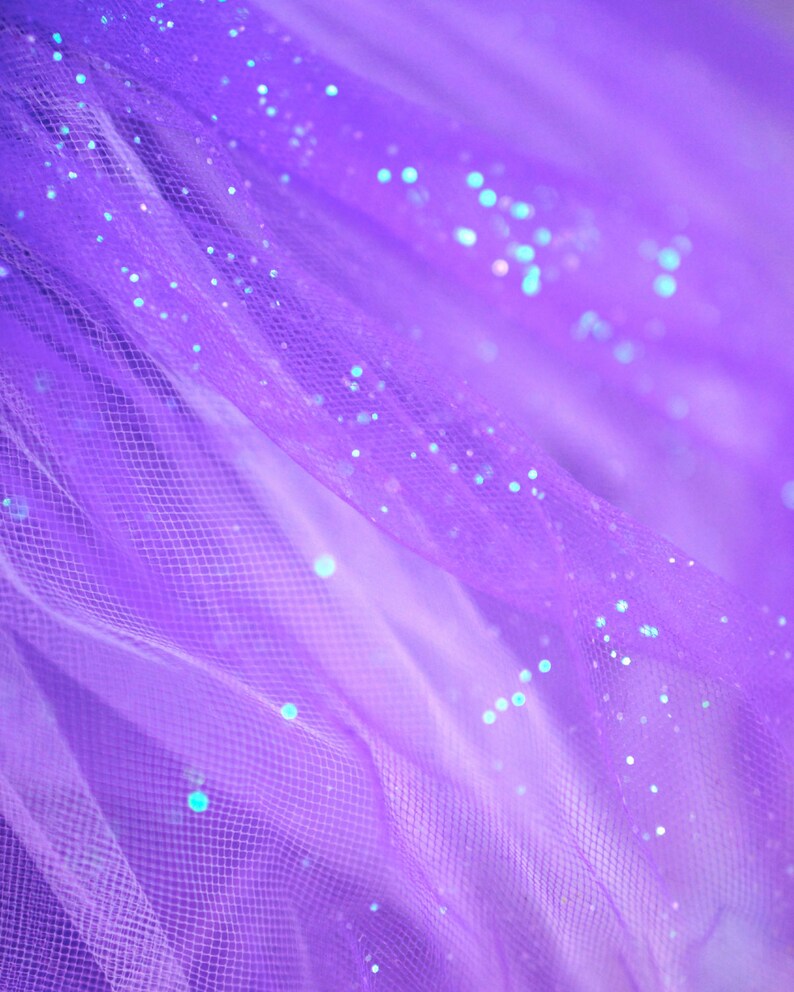 Purple Aesthetic, Pastel Purple Abstract Art Print, Purple Modern Art ...