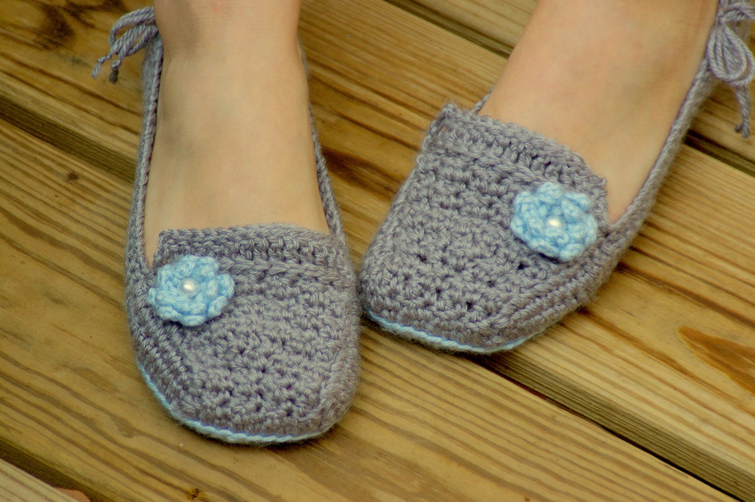 CROCHET PATTERN 117 Womens House Slipper Six Sizes - Etsy