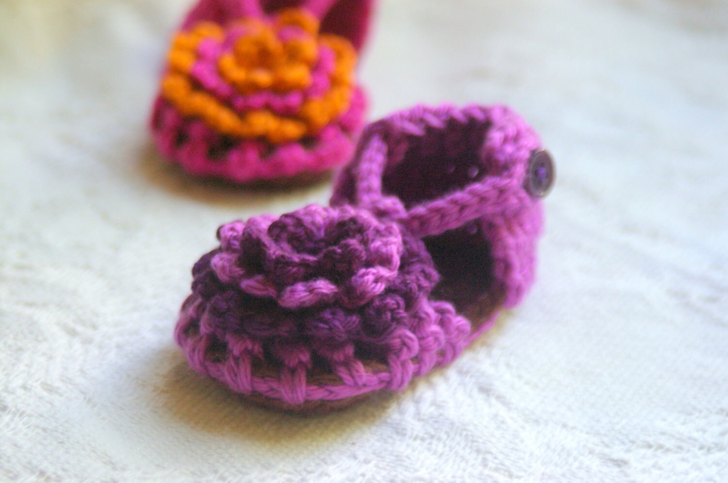 Baby Booties Crochet Pattern - Simply Summer Sandals - Pattern Number ...