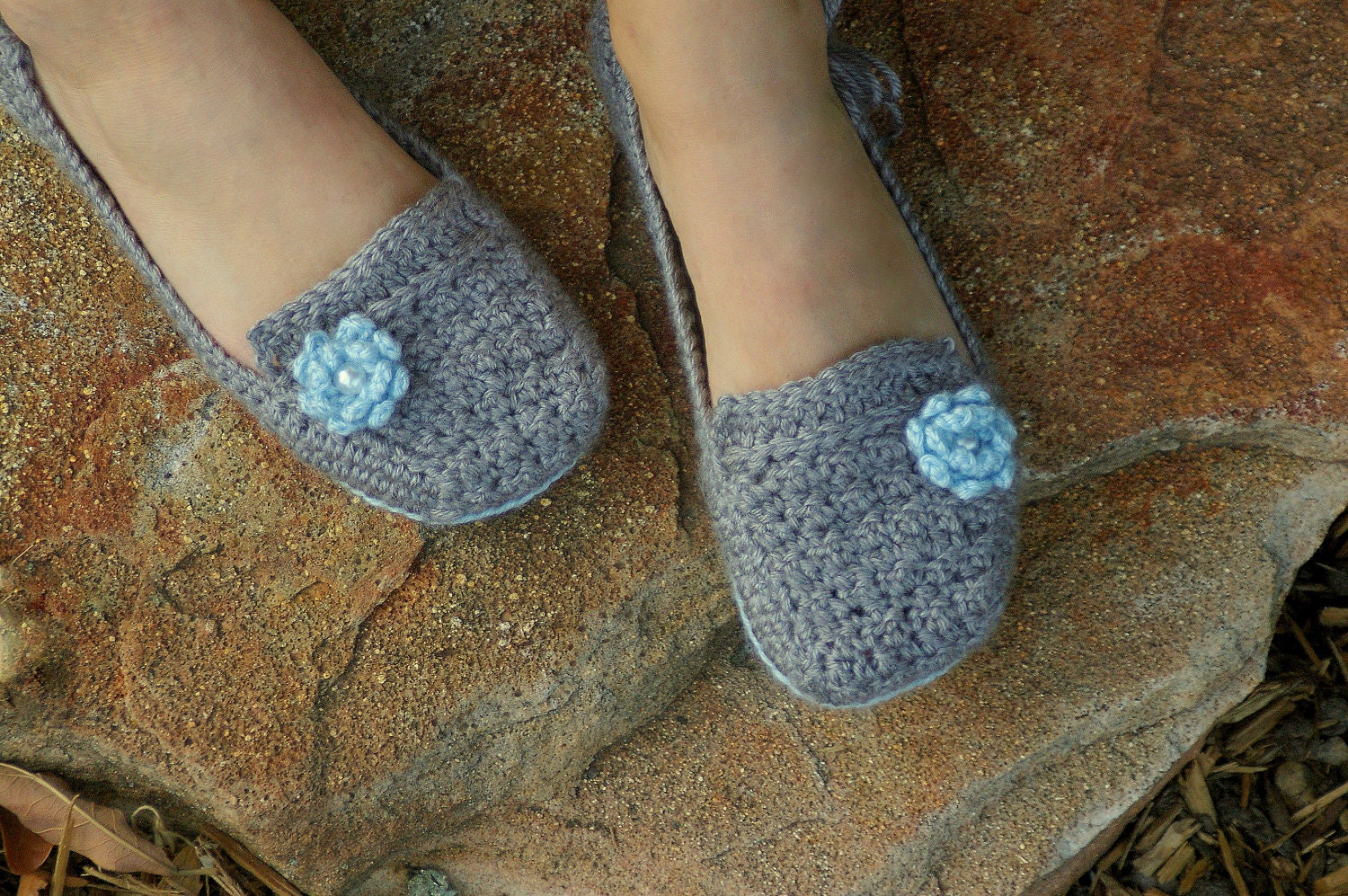 CROCHET PATTERN 117 Womens House Slipper Six Sizes | Etsy