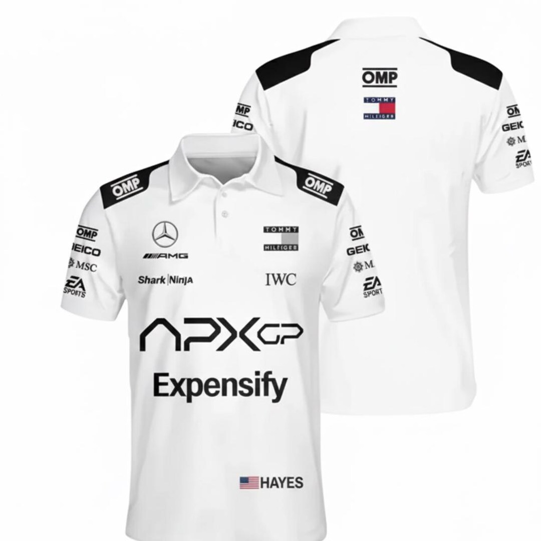 APXGP Racing Team 2025 White Polo – F1 Movie Inspired - Etsy