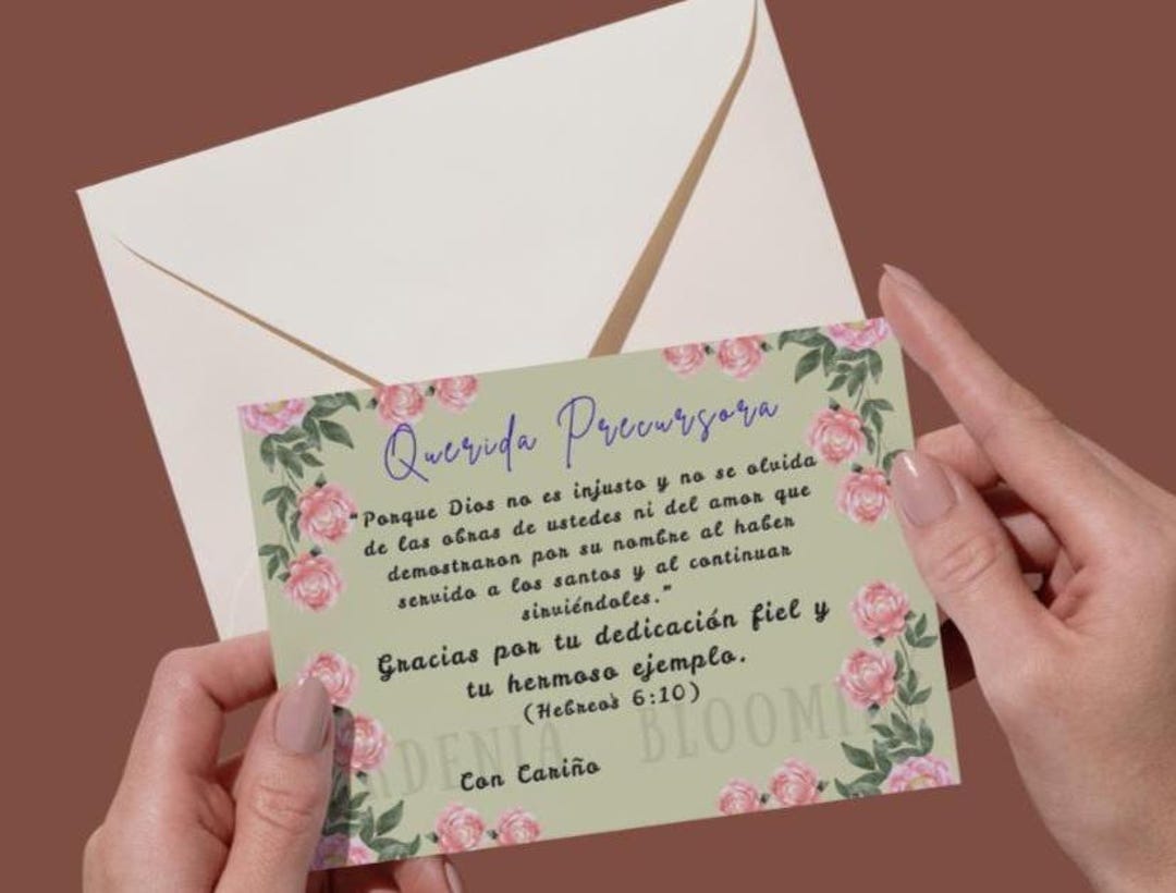 JW Precursora Regular Auxiliary Especial Tarjeta De Aprecio Muchas ...