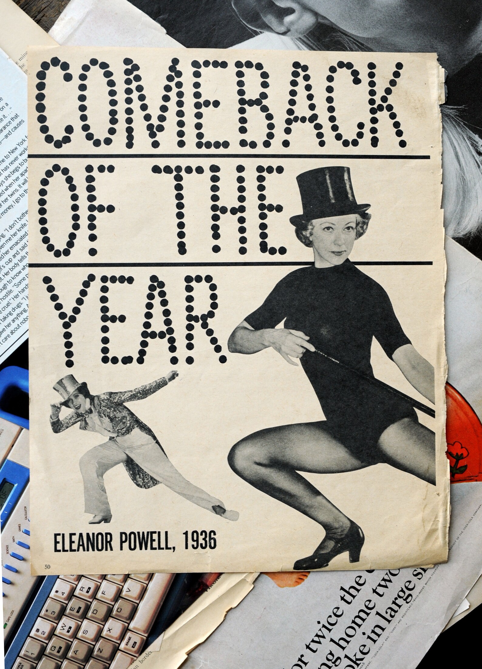 1/8 Lb of Vintage Magazine Pages 1930s-early 90s Ephemera With - Etsy