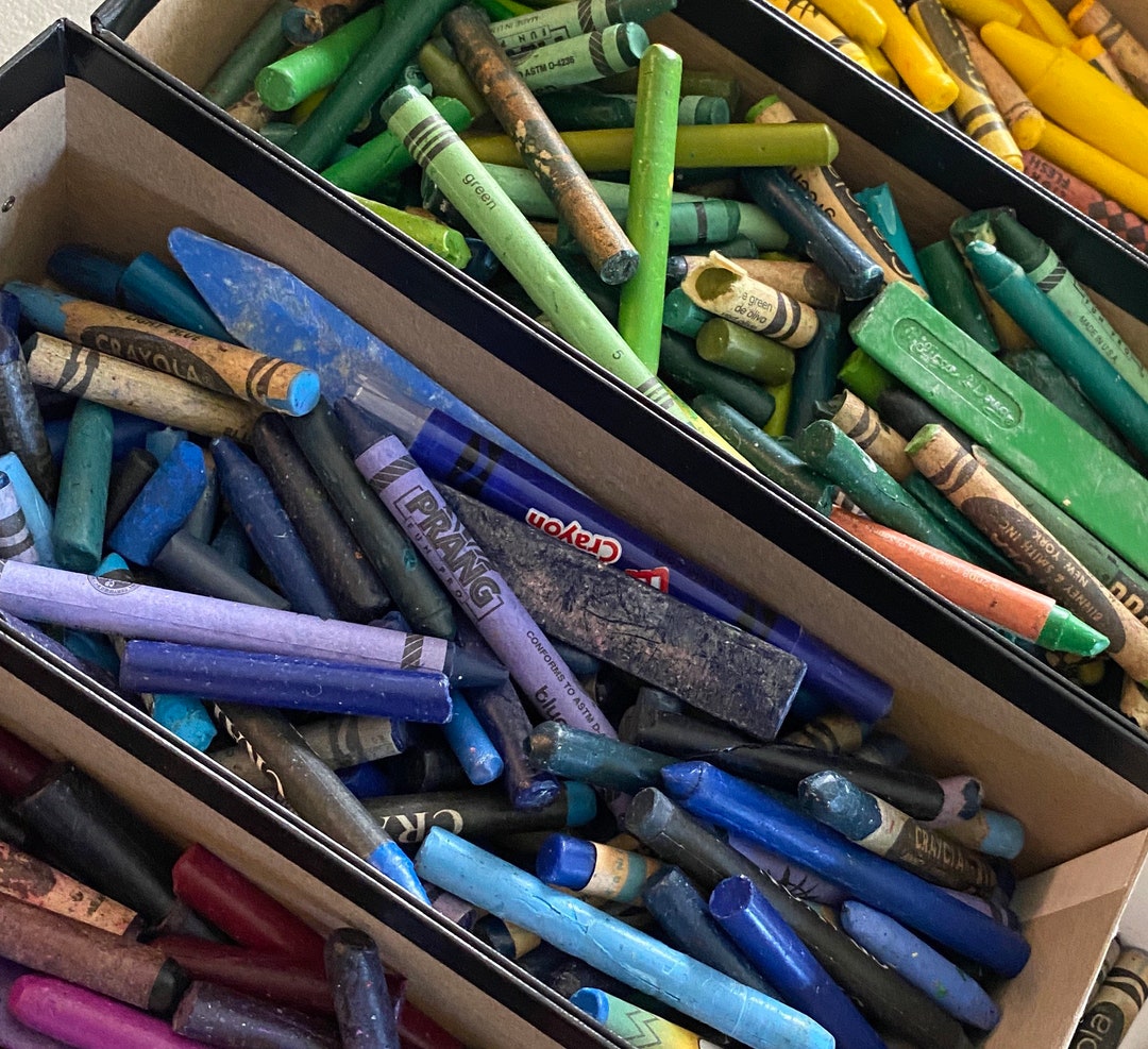 2 Ounces of Crayons or Crayon Wax by Color and Purpose for Coloring ...