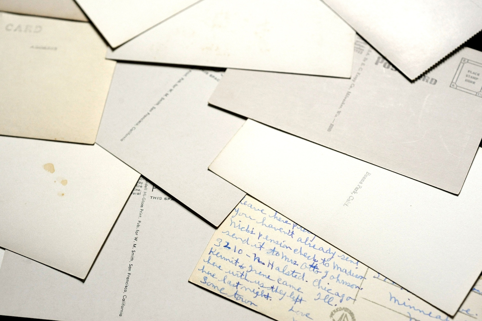 Random Assortment of 12 Black and White Vintage Postcards - Etsy