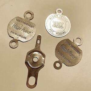 Vintage Needle Threader / Secondhand Sourced / Aluminum Threading Tool ...