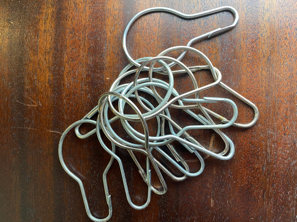 Wire Loop Fasteners: Metal Clip Hooks for Organizing - Etsy