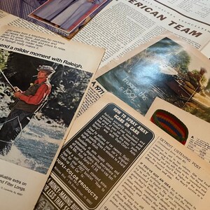 1/8 Lb of Vintage Magazine Pages 1930s-early 90s Ephemera With Photos ...