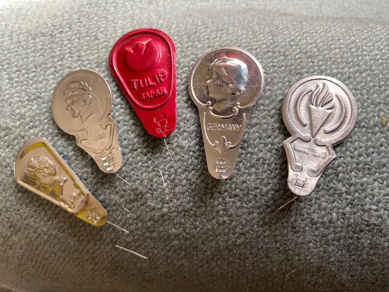 Vintage Needle Threader / Secondhand Sourced / Aluminum - Etsy