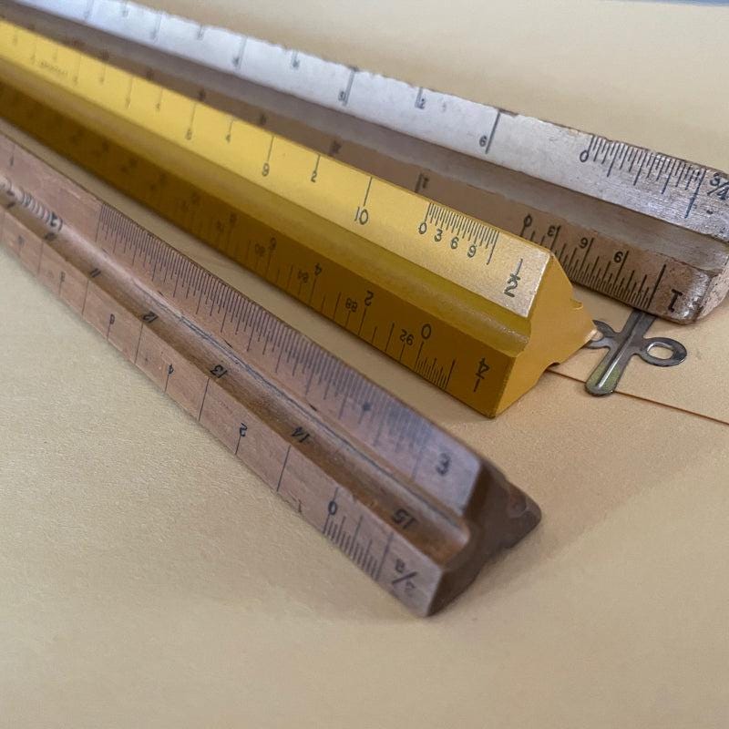 Vintage Wooden Ruler - Etsy