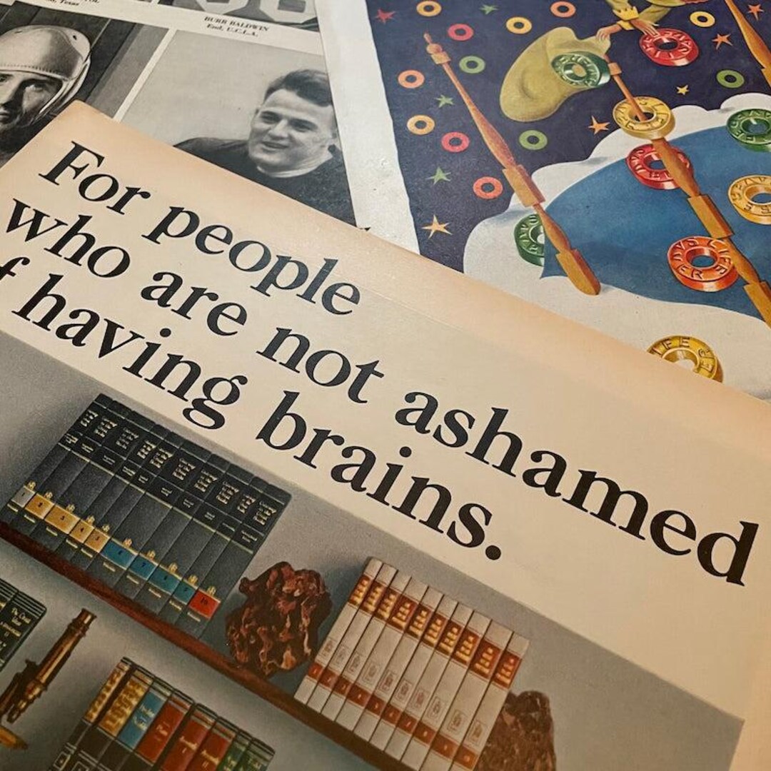 1/8 Lb of Vintage Magazine Pages 1930s-early 90s Ephemera With Photos ...