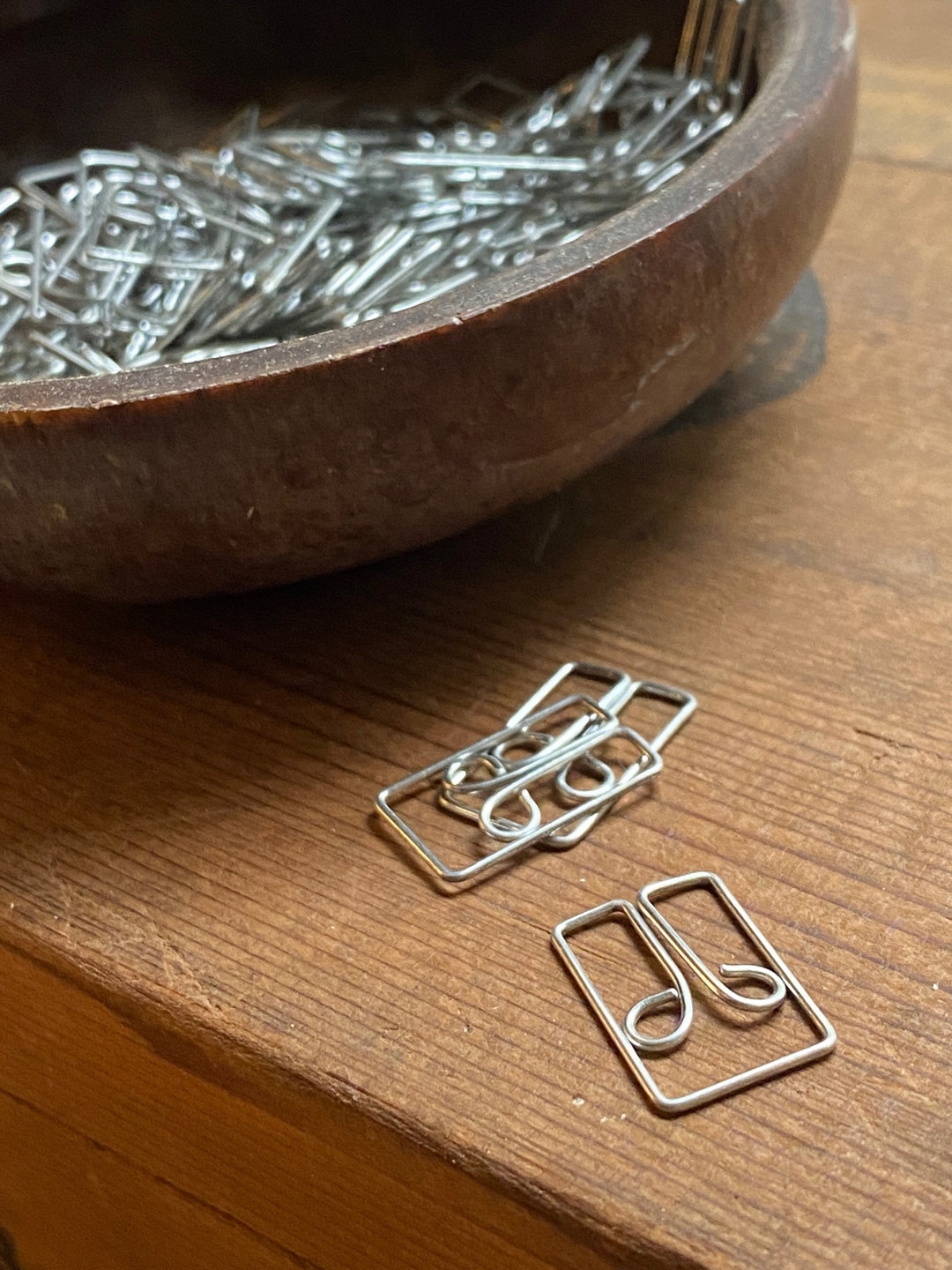 6 Vintage Owl Clips / Small 3/4 or Large 1 Paper Clamps / MCM ...