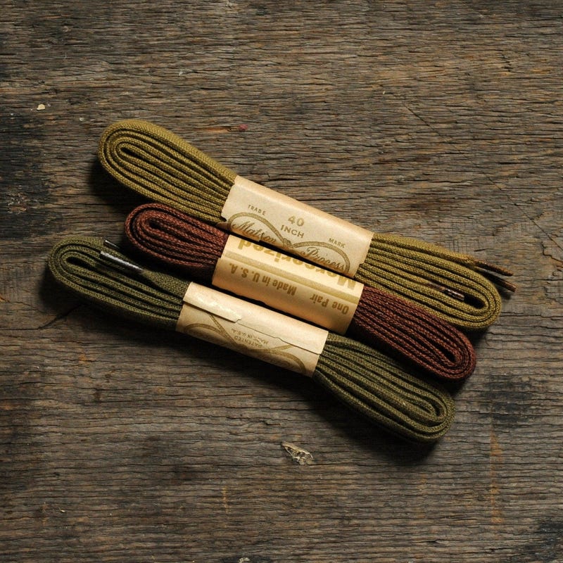 Cotton Shoelaces - Etsy