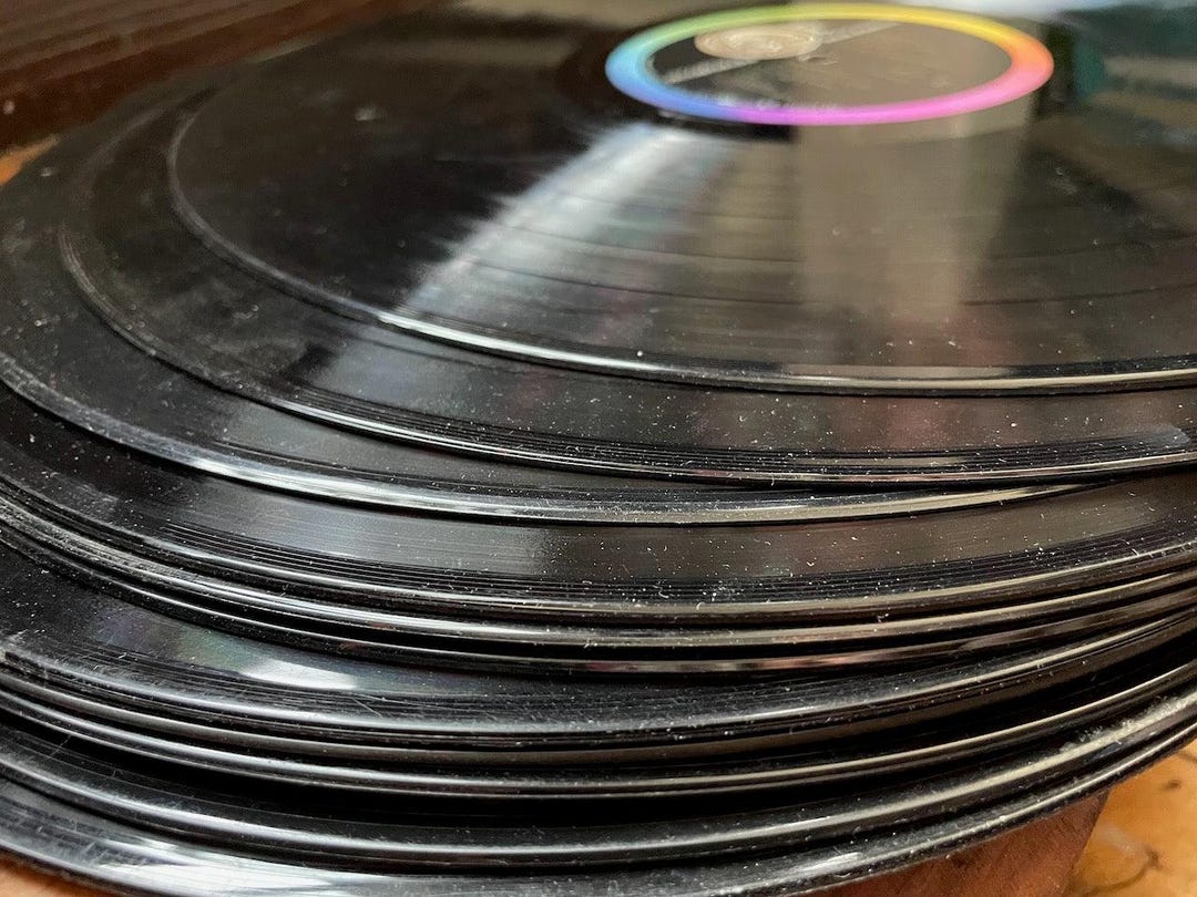 Choice! 10-100 Old 33 Records for Making and Displaying: Vintage Vinyl ...