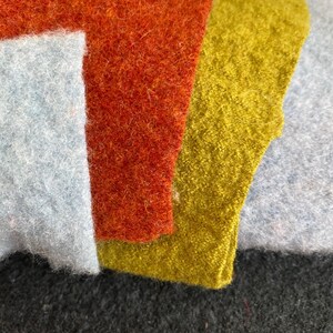 Wool Natural Fiber Dyed Patch Kit for Visible Mending / 10 G Small Wool ...