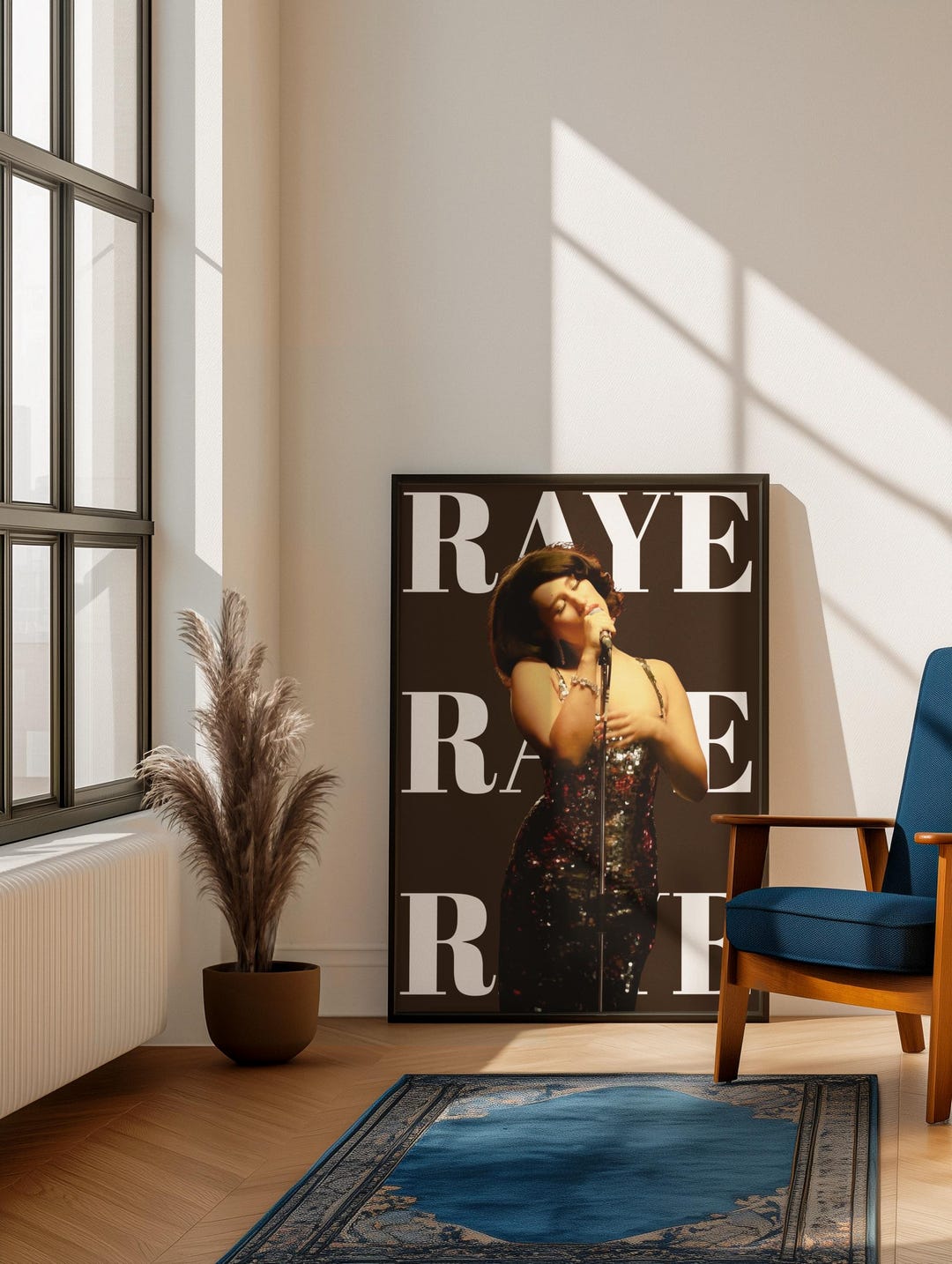 RAYE Poster | British Music Icon Art | Escapism Lyrics Print | My 21st ...