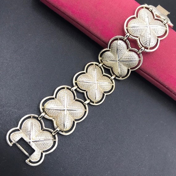Coro Designer Signed 1960's Bracelet, chunky mid cent… - Gem