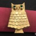 Vintage Avon Owl Brooch Pin Jewelry Perfume Compact - Etsy