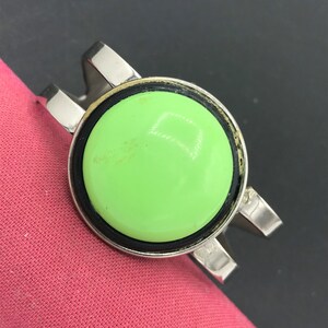 Designer Signed Celebrity Jewelry Vintage Green Cuff - Etsy