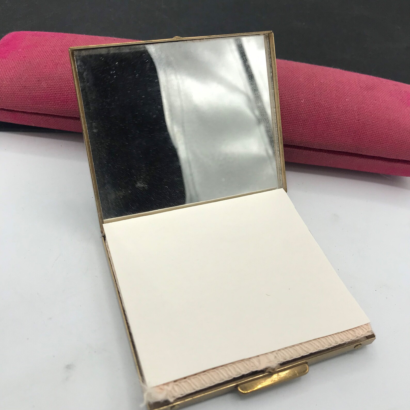 Vintage Compact Mirror, Glitter Powder Compact, Gift for Her ...