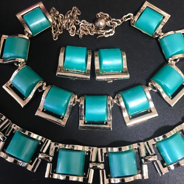 Vintage Jewelry Set - Etsy