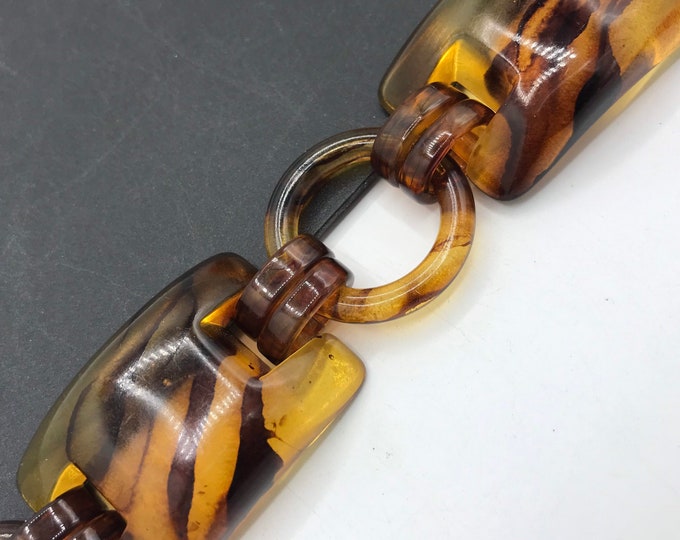 Bakelite 1930s 1940s Bracelet, High End Brown Tortoiseshell Jewelry - Etsy