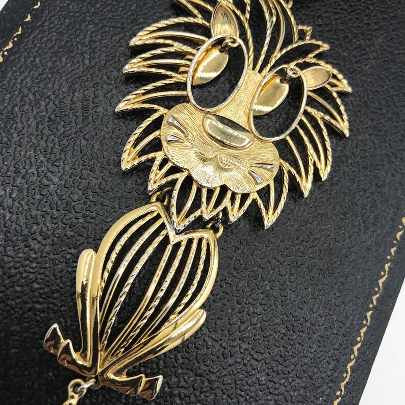 ALAN Signed Vintage Lion Pendant Necklace 1960s 1970s - Etsy