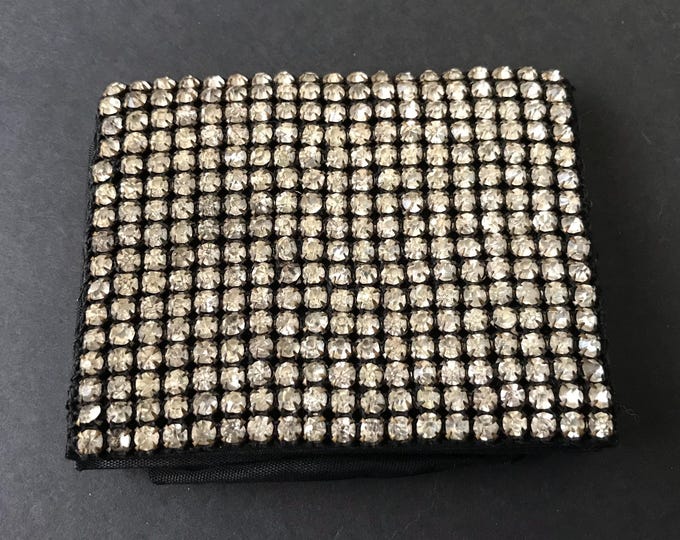 1930s 1940s Art Deco Era Rhinestone Coin Purse, Mirror & Comb - Etsy