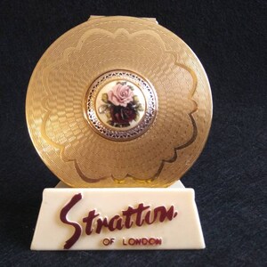 Vintage Compact by Stratton London England Mid Century Modern - Etsy