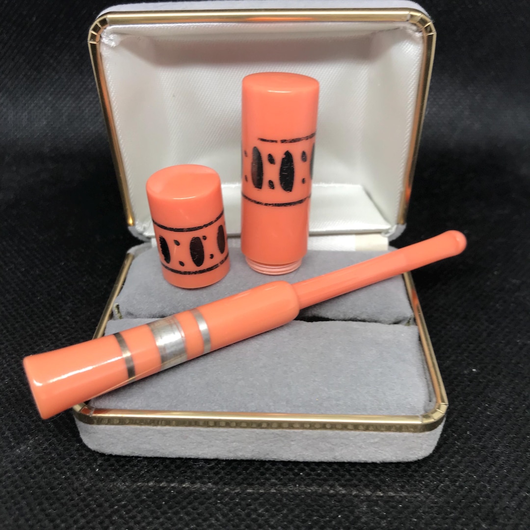 Antique Bakelite Collectible Cigarette Holder & Case, Vintage ...