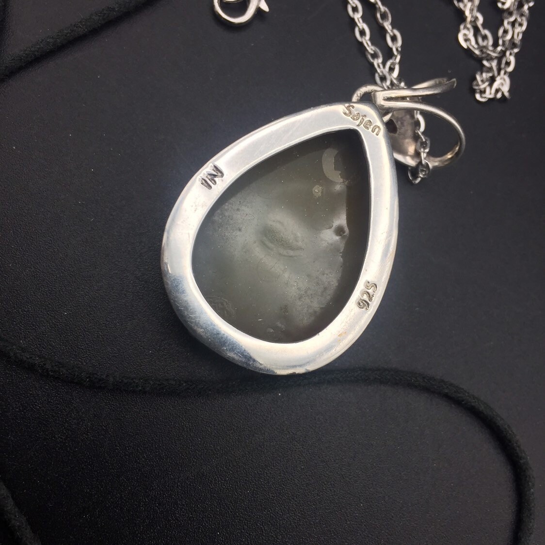 Sajen Designer Signed Pendant Very Pretty Sterling Silver | Etsy