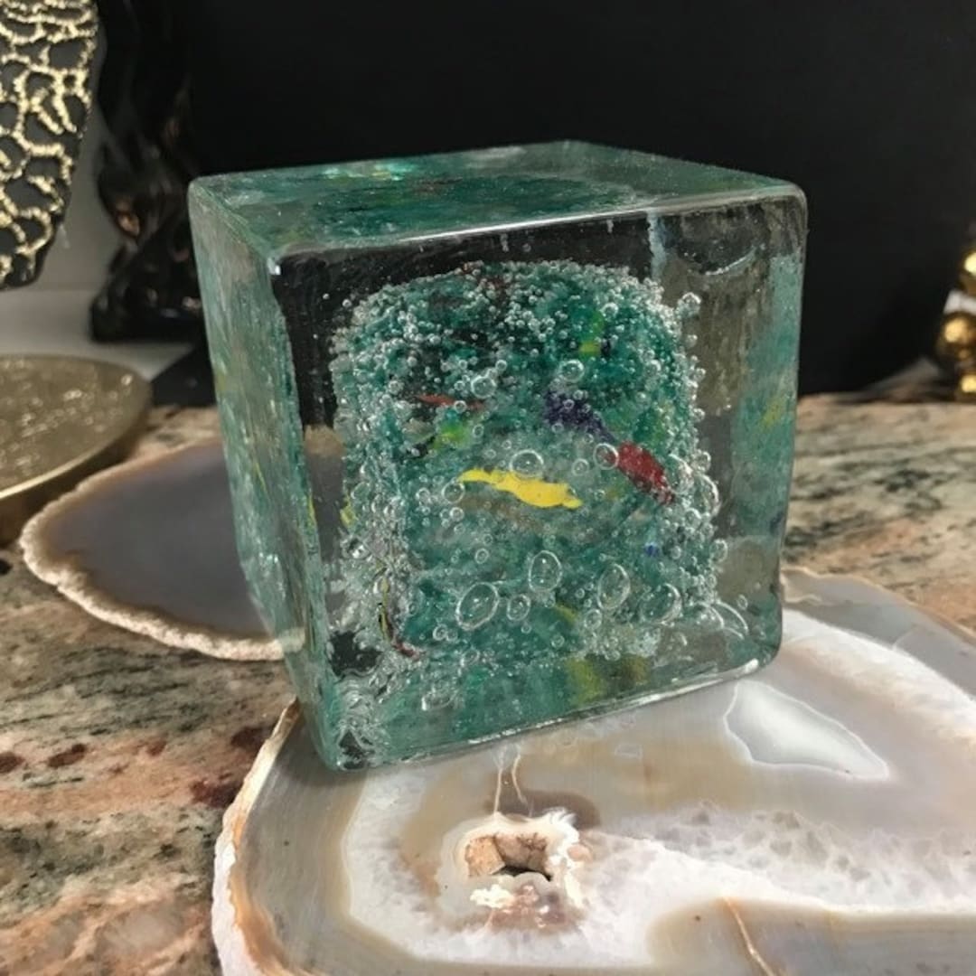 Vintage Paperweight - 1970's Collectible - Man Cave Office Library Home ...
