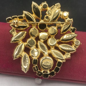 Weiss Designer Signed Jewelry, Vintage Rhinestone Brooch, Collectible ...