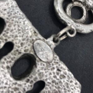 Goldette Designer Signed Necklace, 1950's 1960's Statement Jewelry, Old ...