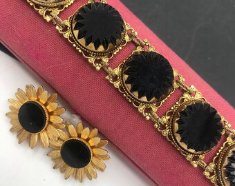 Vintage Kramer Demi Parure, 1950's 1960's Collectible Brooch Earring ...