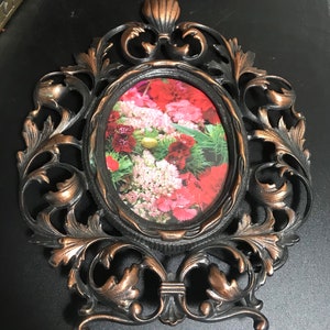 Art Deco Metal Frame, 1920's 1930's Ornate Table Top Antique Frame ...