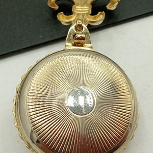 Coro Vintage Fleur De Lis Rhinestone Cherub Angel Photo Locket 1950's ...