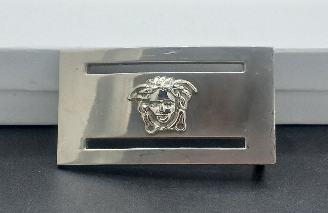 Vintage Silver Tone Medusa Belt Buckle 1970's 1980's - Etsy