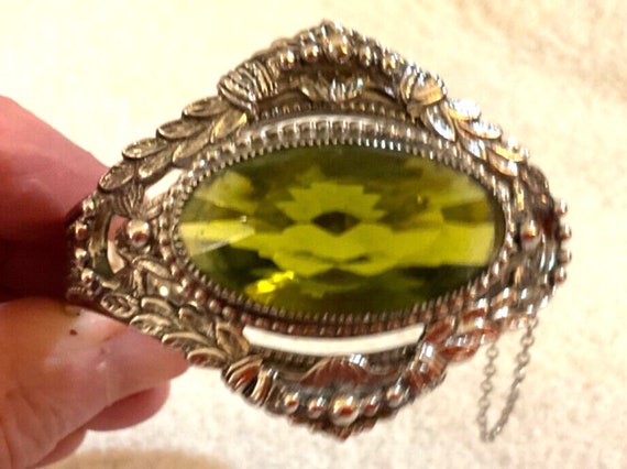 Whiting & Davis Signed Bracelet ** 1950s Hollywood Re… - Gem