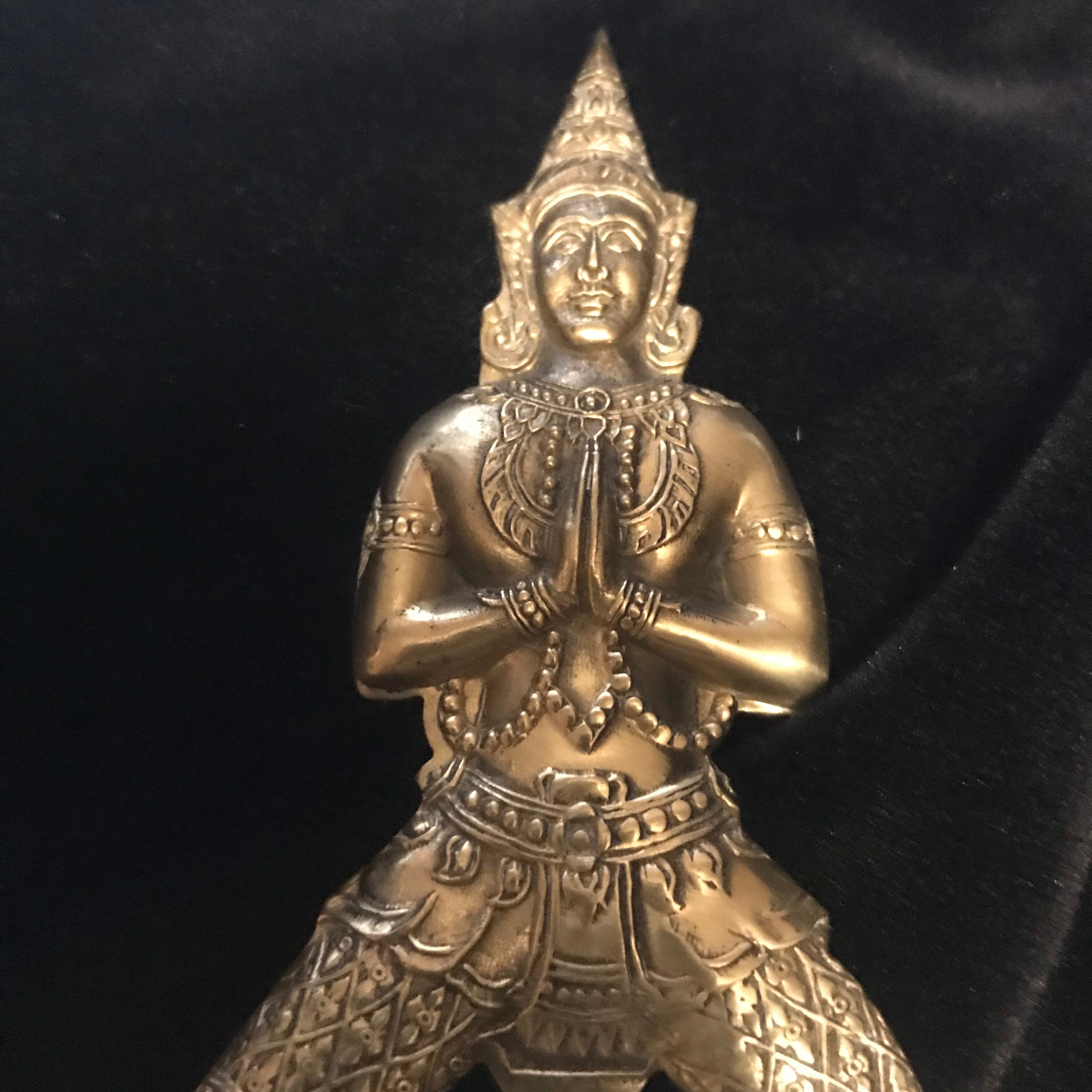 Vintage Bronze Asian Man Bottle Opener Mid-century - Etsy