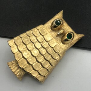 Vintage Avon Owl Brooch Pin Jewelry Perfume Compact - Etsy