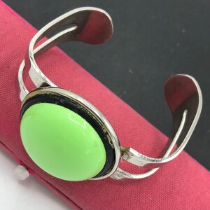 Designer Signed Celebrity Jewelry Vintage Green Cuff - Etsy