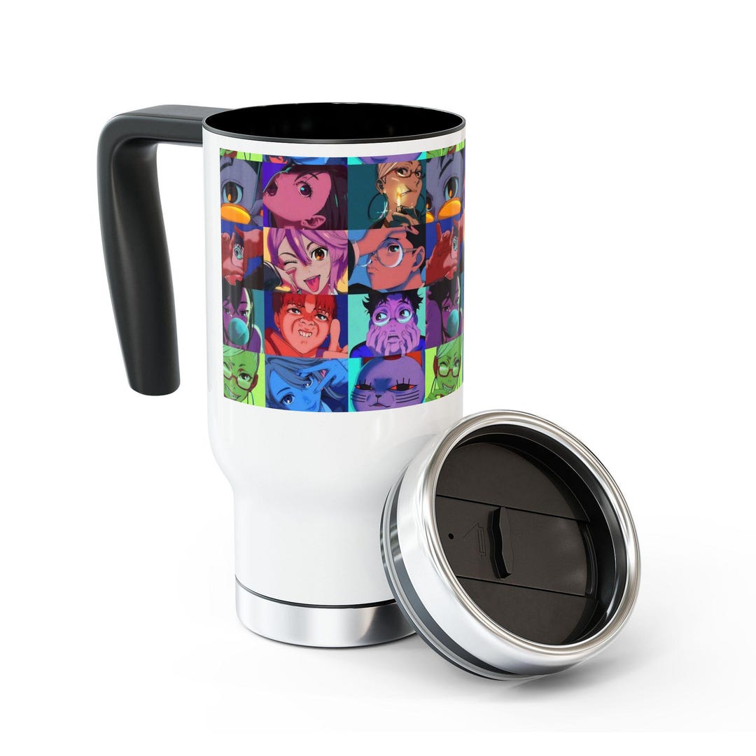 Colorful Anime Travel Mug | Dandadan Anime Valentines Gift for Her/gift ...
