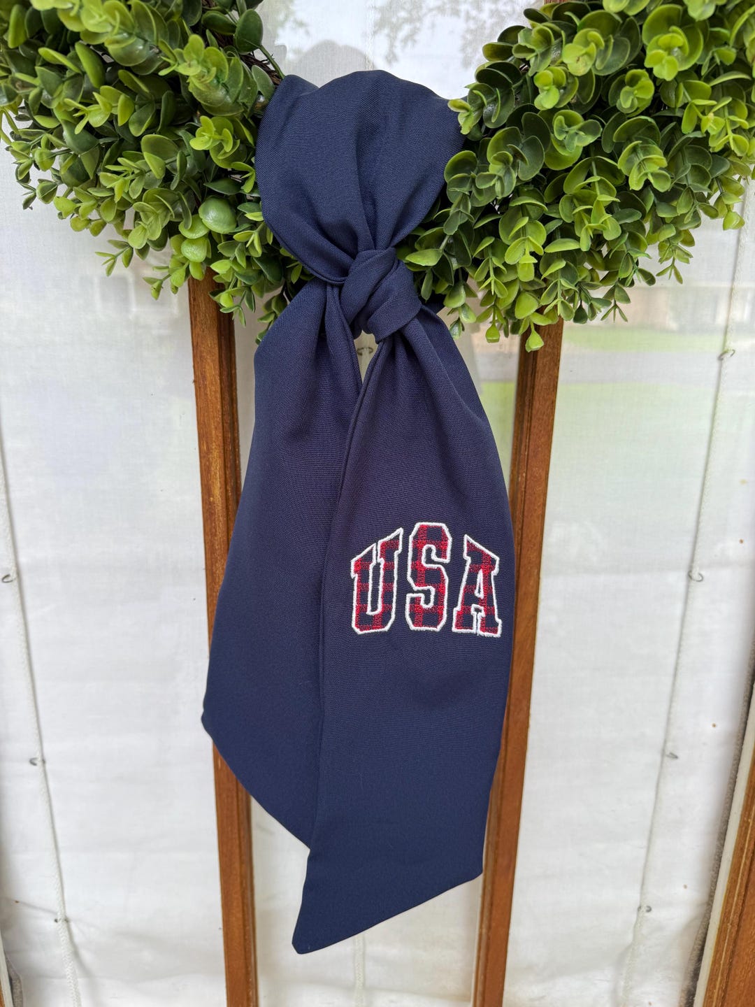 July 4th Wreath Sash - Etsy