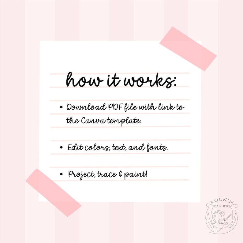 One Lucky Duck |editable Banner Mockup | Hand Painted Banner Digital ...