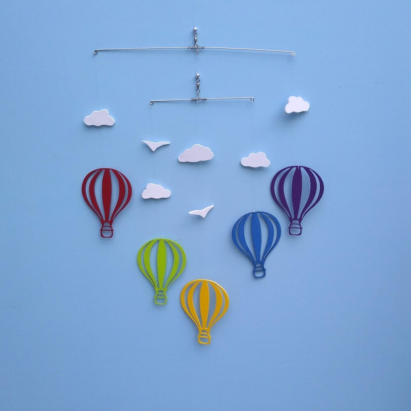 Hot Air Balloon Mobile - Etsy