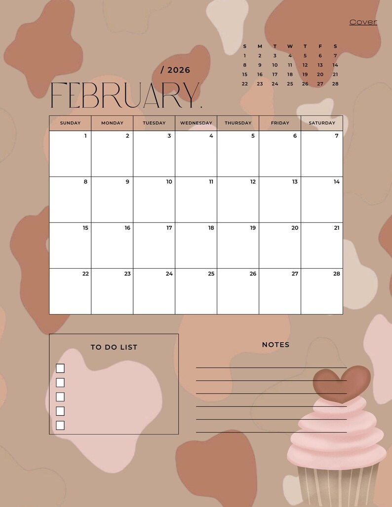 2026 Digital Cow Print Planner | Planner for Cow Print Lovers | 2026 ...