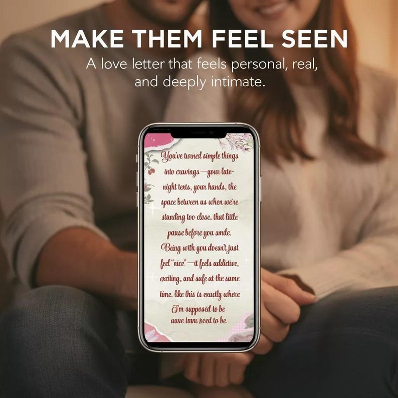 Animated Love Letter Video, Canva Template, Romantic Gift (digital ...